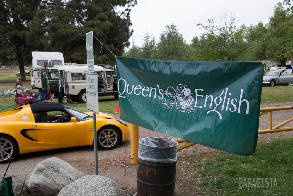 The 2013 Queen’s English British car show.