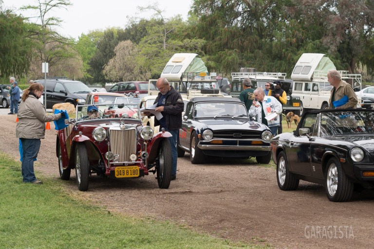 The 2013 Queen’s English British car show.