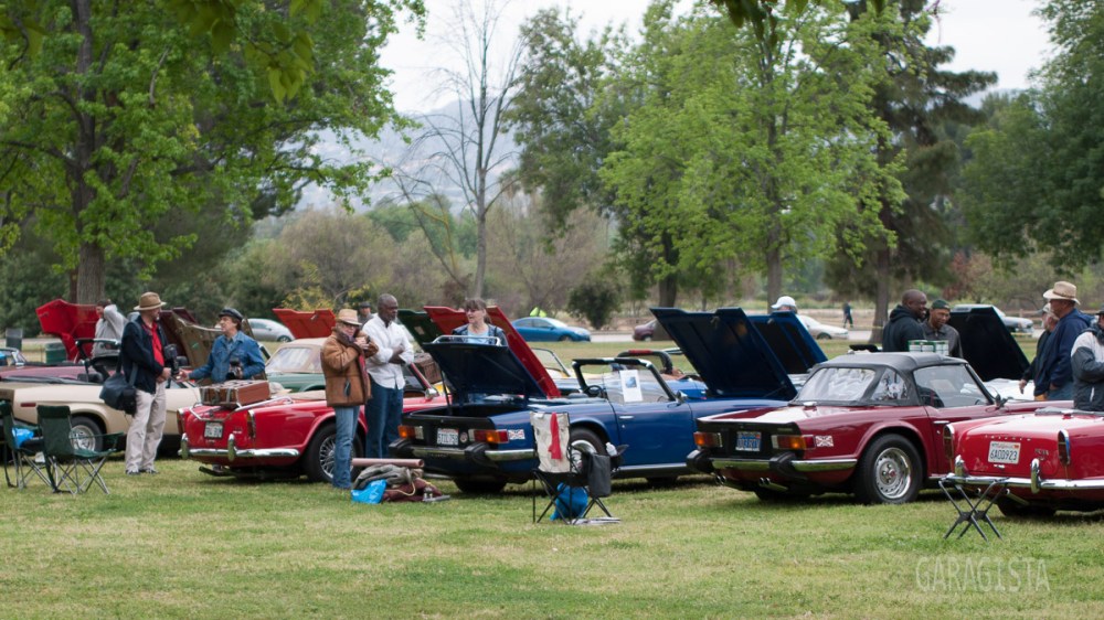 The 2013 Queen’s English British car show.